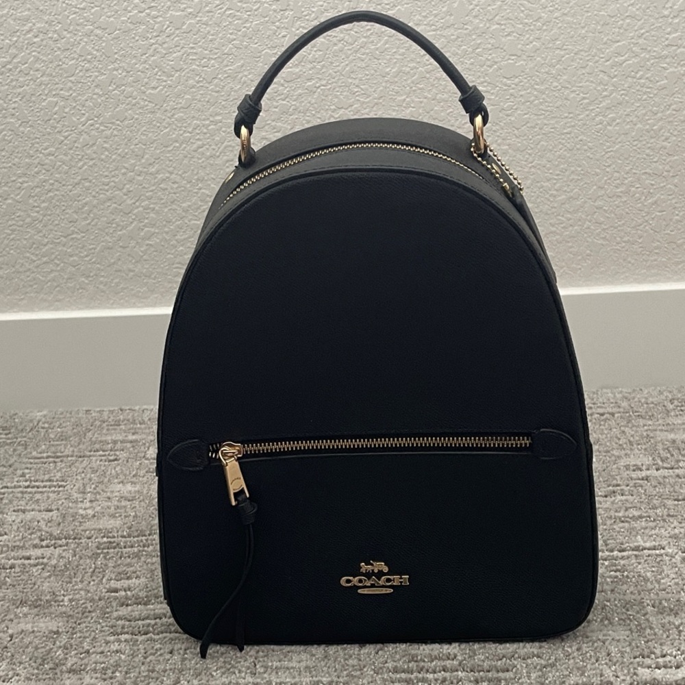 Coach Black And Gold Backpack - Gem